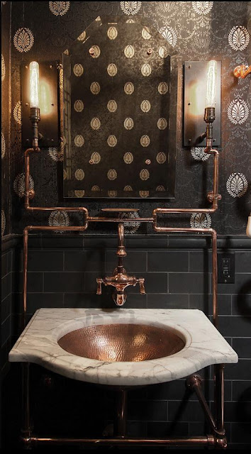 Delorme Designs: BLACK AND COPPER STEAMPUNK!!
