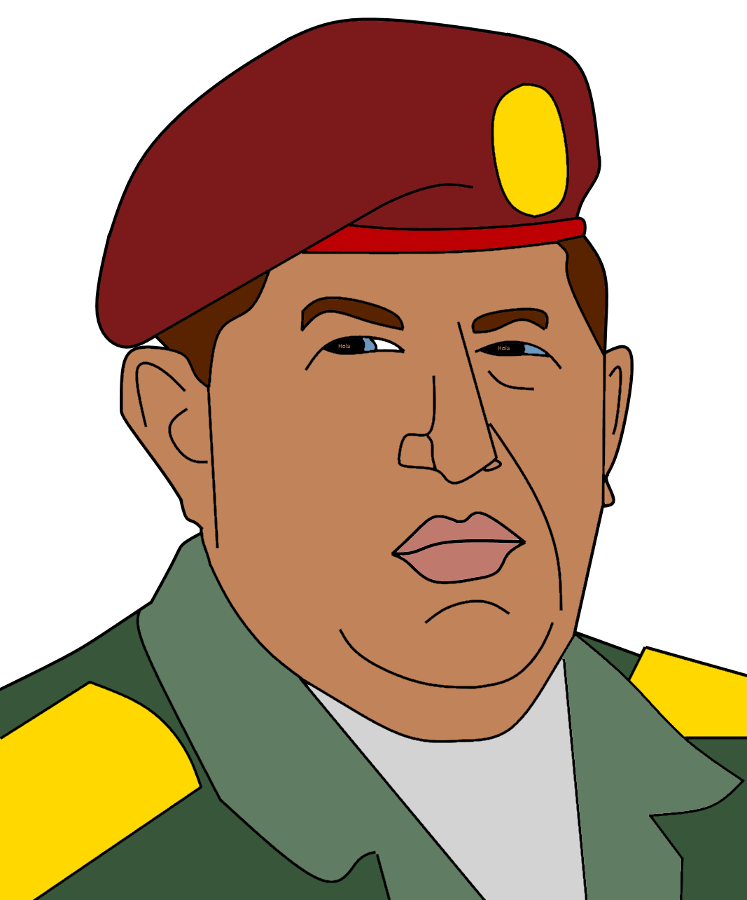 Secretbeesmore Hugo Chavez