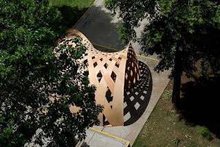 Lightweight Architecture and Developable Surfaces