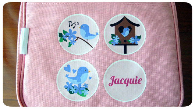 The cutest labels - Hippo Blue