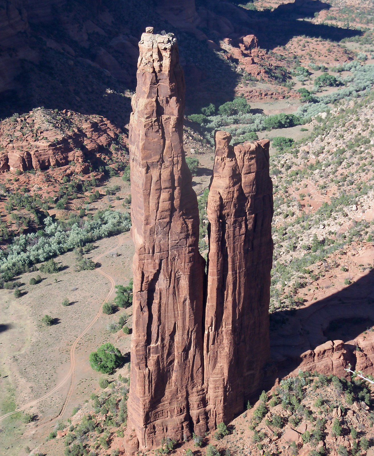 Merry Pursuits: Spider Rock, Canyon De Chelly, Arizona