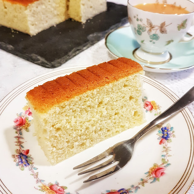 Sake Kasu Castella Cake – Recipe