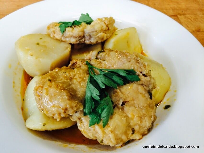 GUISO DE MUSOLA CON PATATAS. VIDEO-RECETA. | Cocina