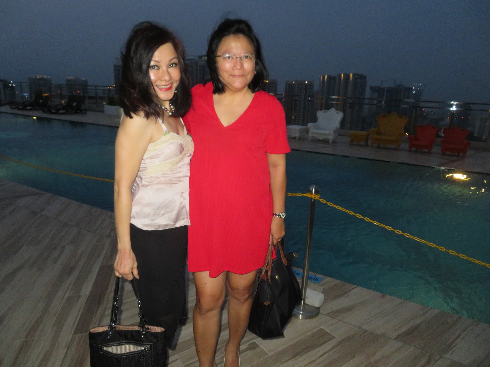 Kee Hua Chee Live!: SHARON LIAN AND LINA CHUA HOSTED BIRTHDAY DINNER ...