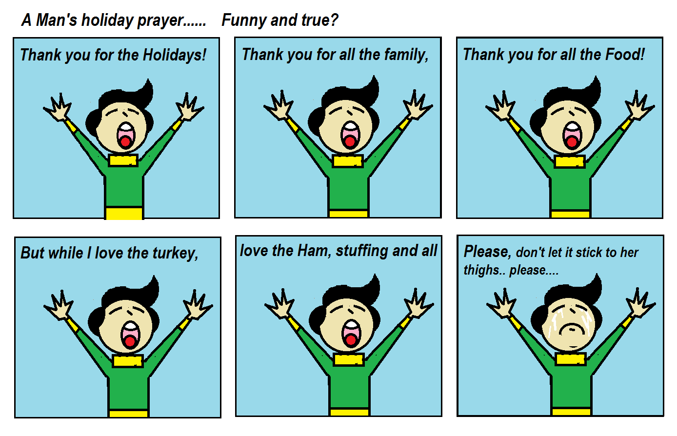 Funny politically incorrect holiday joke - run if you are easily offended.