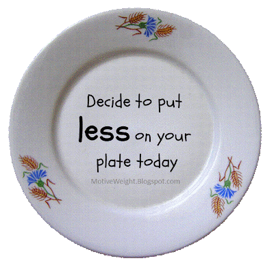 MotiveWeight: Decide To Put Less On Your Plate Today