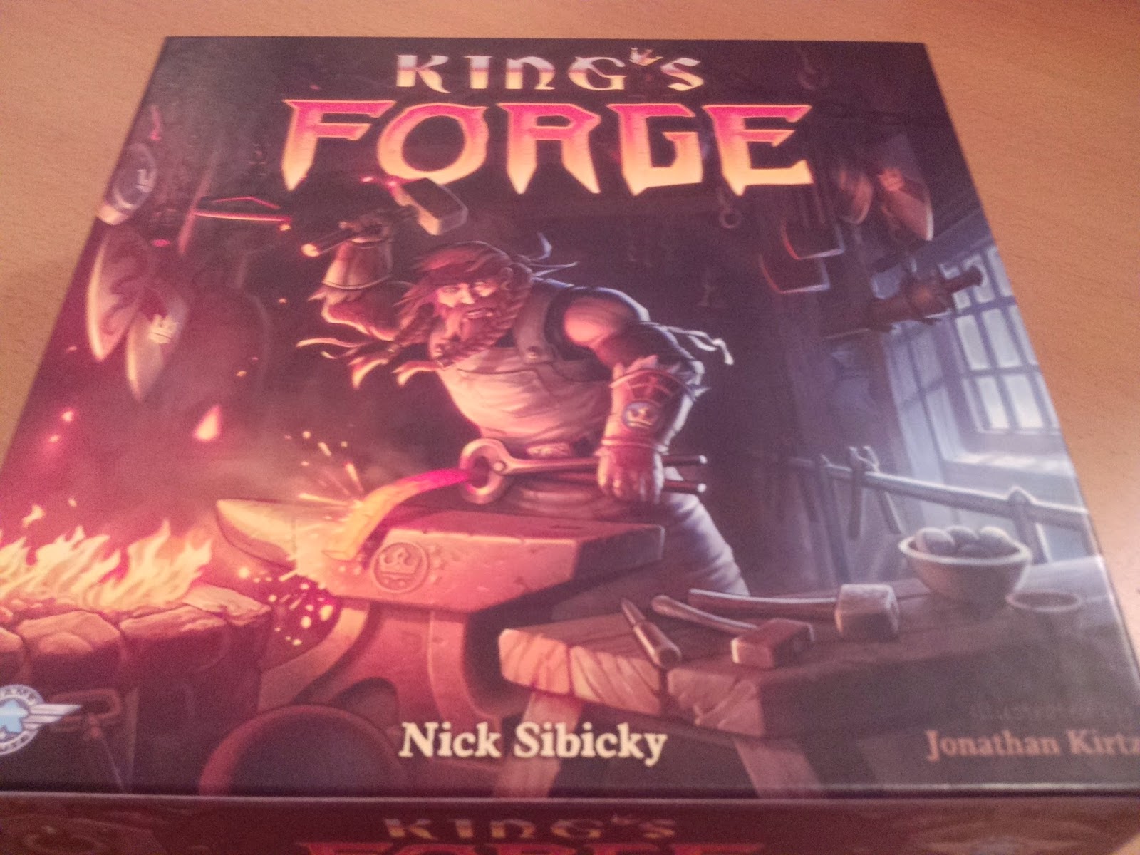 The Nerds' Table: Review: King's Forge, by Nick Sibicky