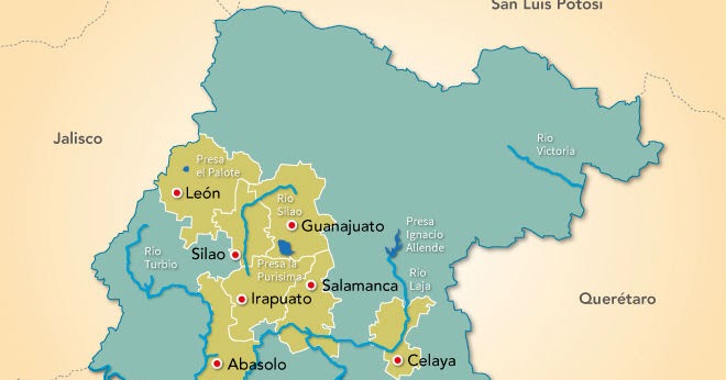 GEOGRAFIA DE GUANAJUATO