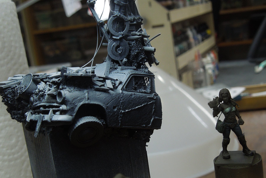 Tutorial: Using Cars in 28mm miniature projects | planetFigure | Miniatures