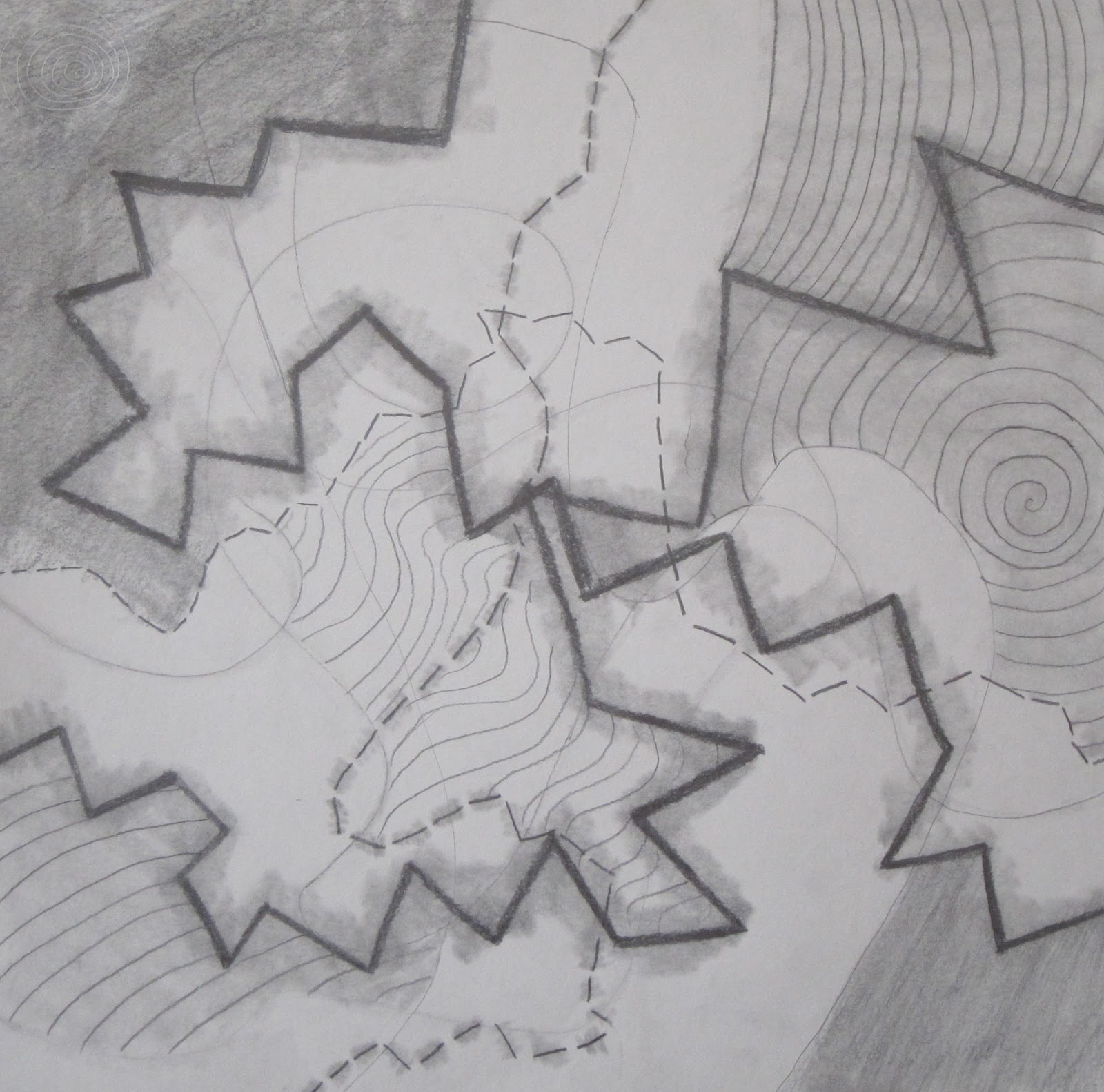 Studio Art with Ms. Hopenwasser: Grade 6: Experimenting with Line