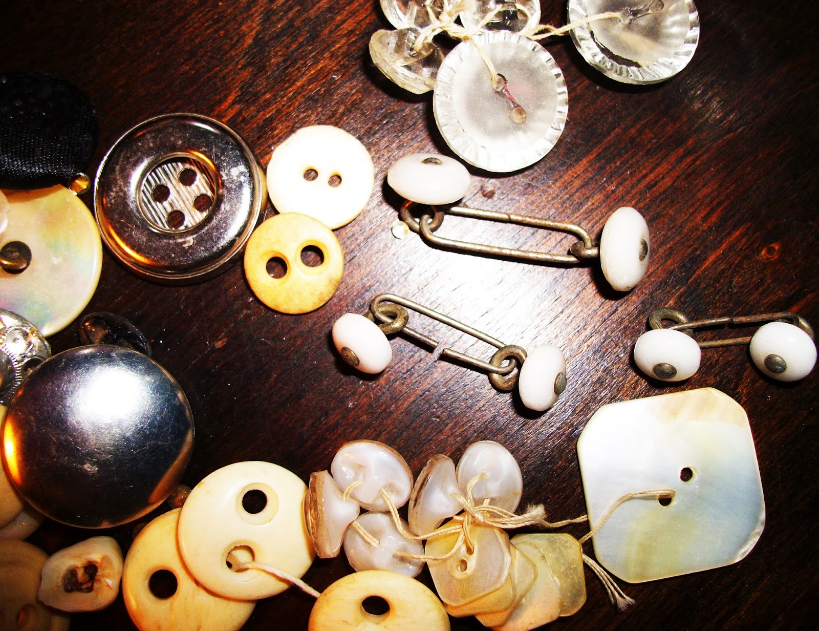 Henny Penny Lane: Buttons and Oil Lamps