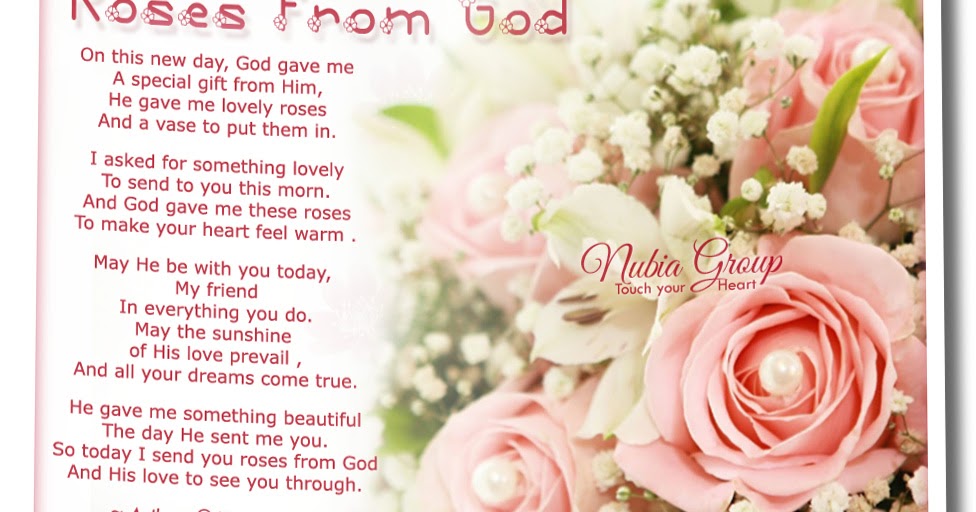 * Nubia_Group e-cards*: Roses from God
