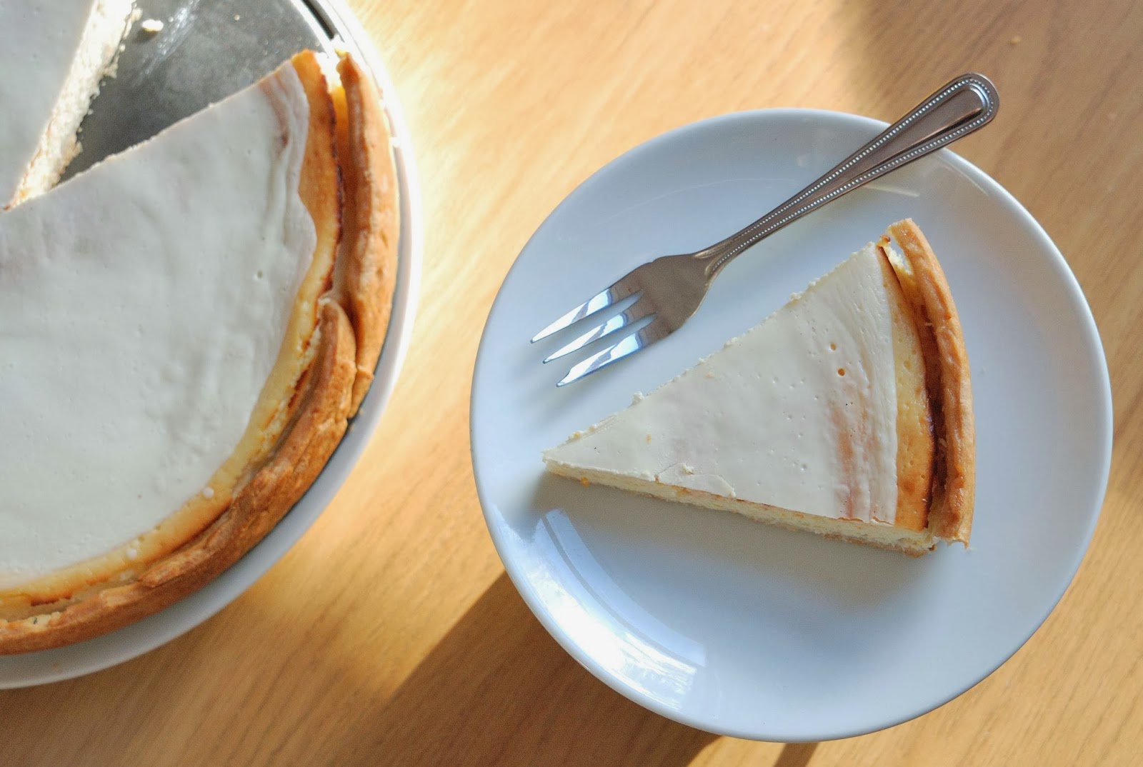 Pauline à la crème anglaise: The Ultimate New York Cheesecake Recipe