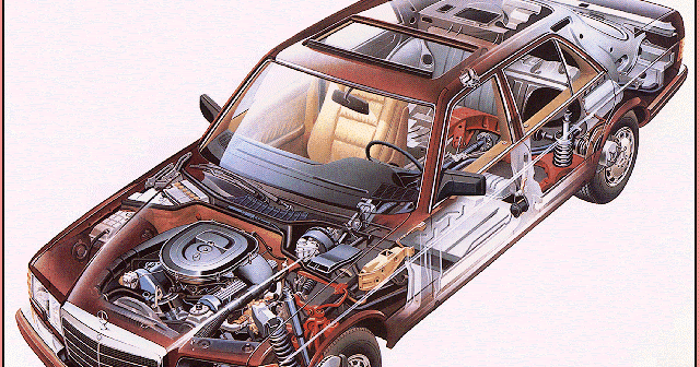Cutaway Mercedes Benz