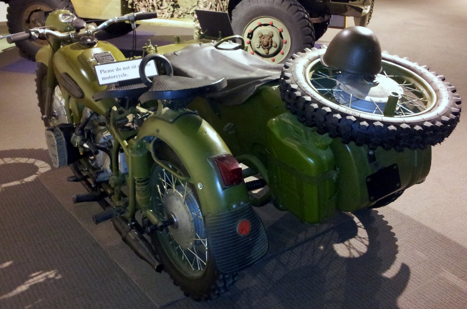 History and Culture by Bicycle: Soviet Union 1964 Dnepr K750 Motorcycle