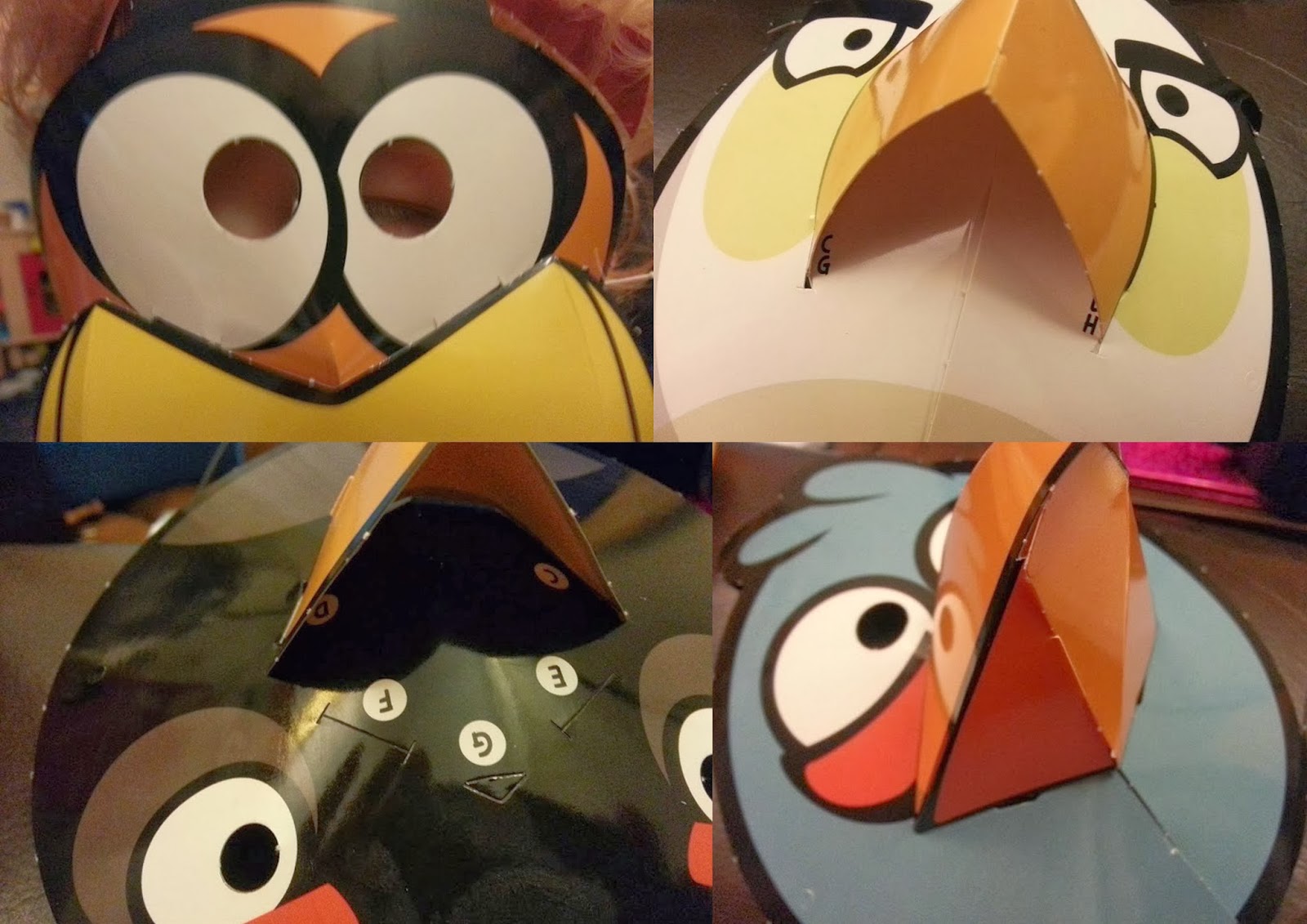 The Brick Castle: Angry Birds Ca-Cool Masks! Book Review