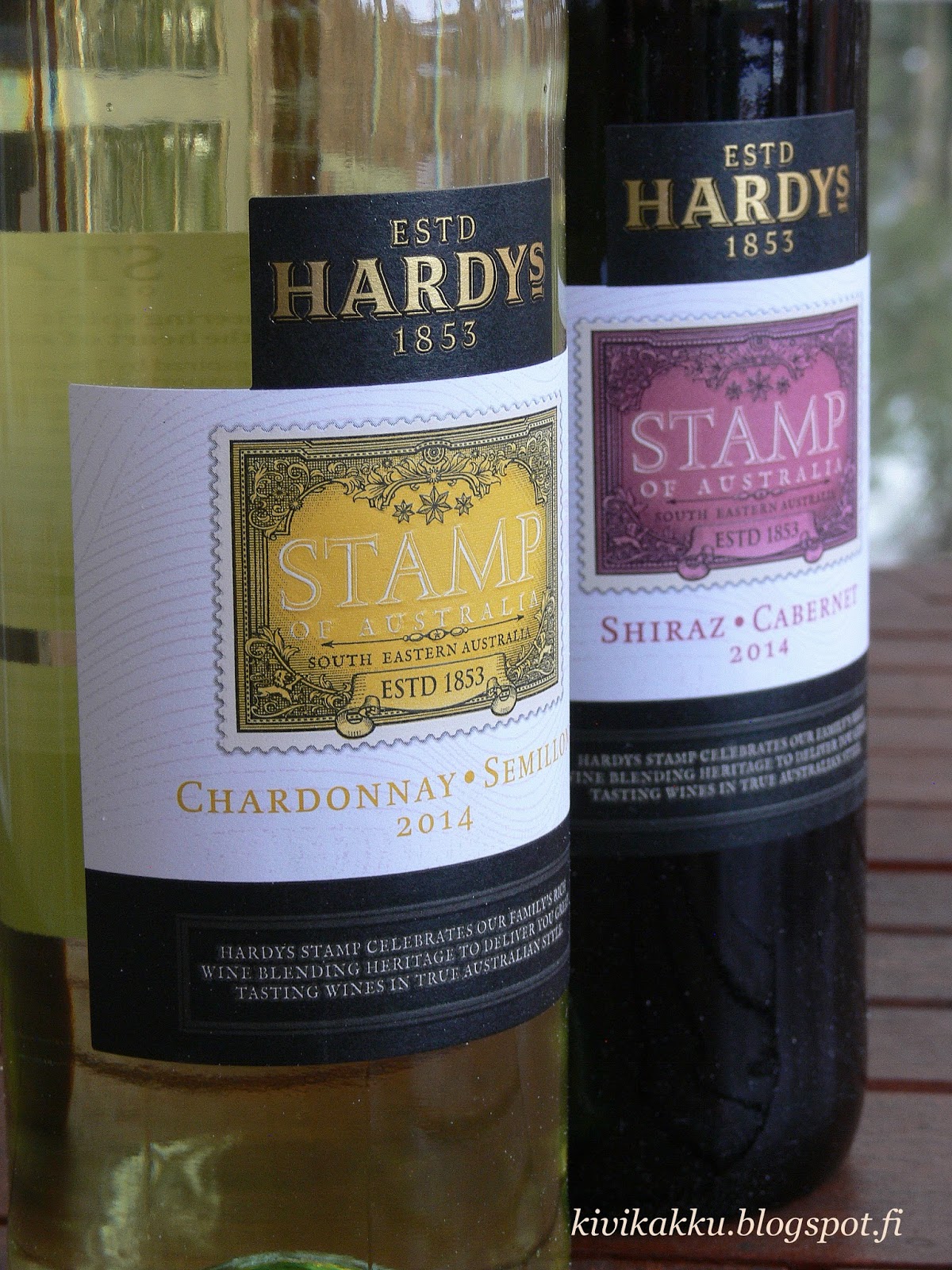 Kivi & kakku: Viinivinkki pääsiäiseksi: Hardys Stamp