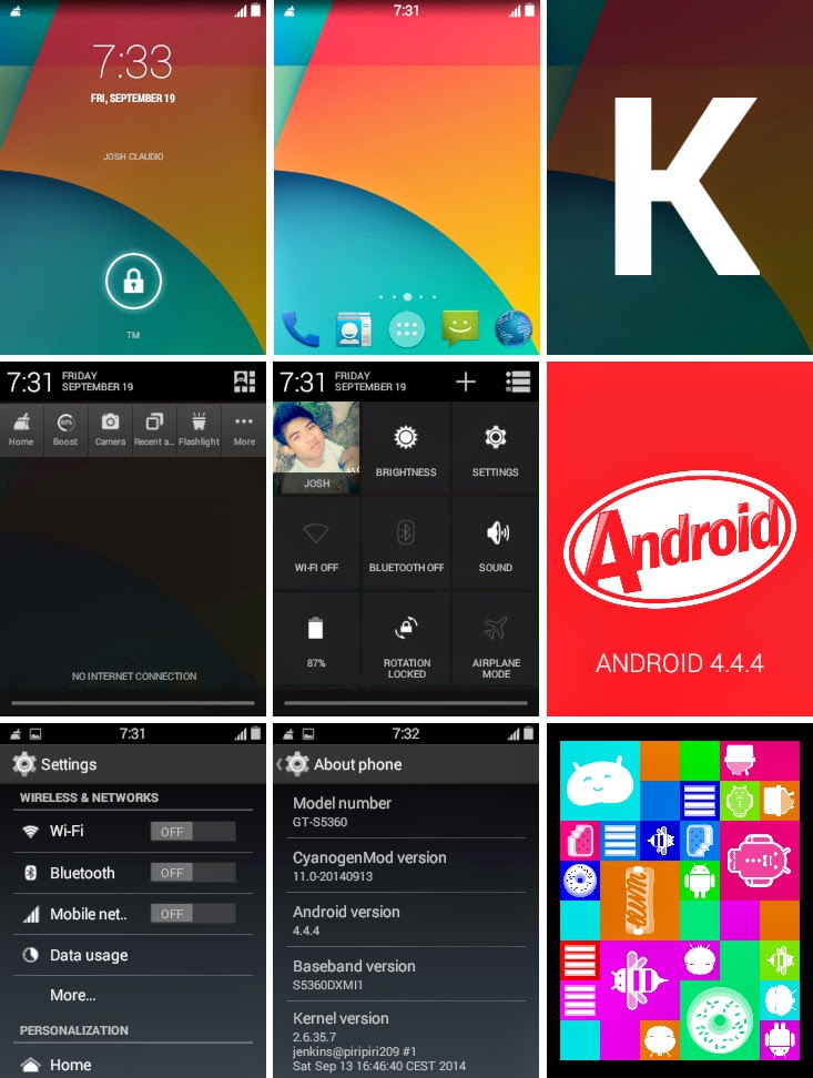 Samsung Galaxy Young (GT-S5360): CyanogenMod 11 for GT-S5360 (totoro)