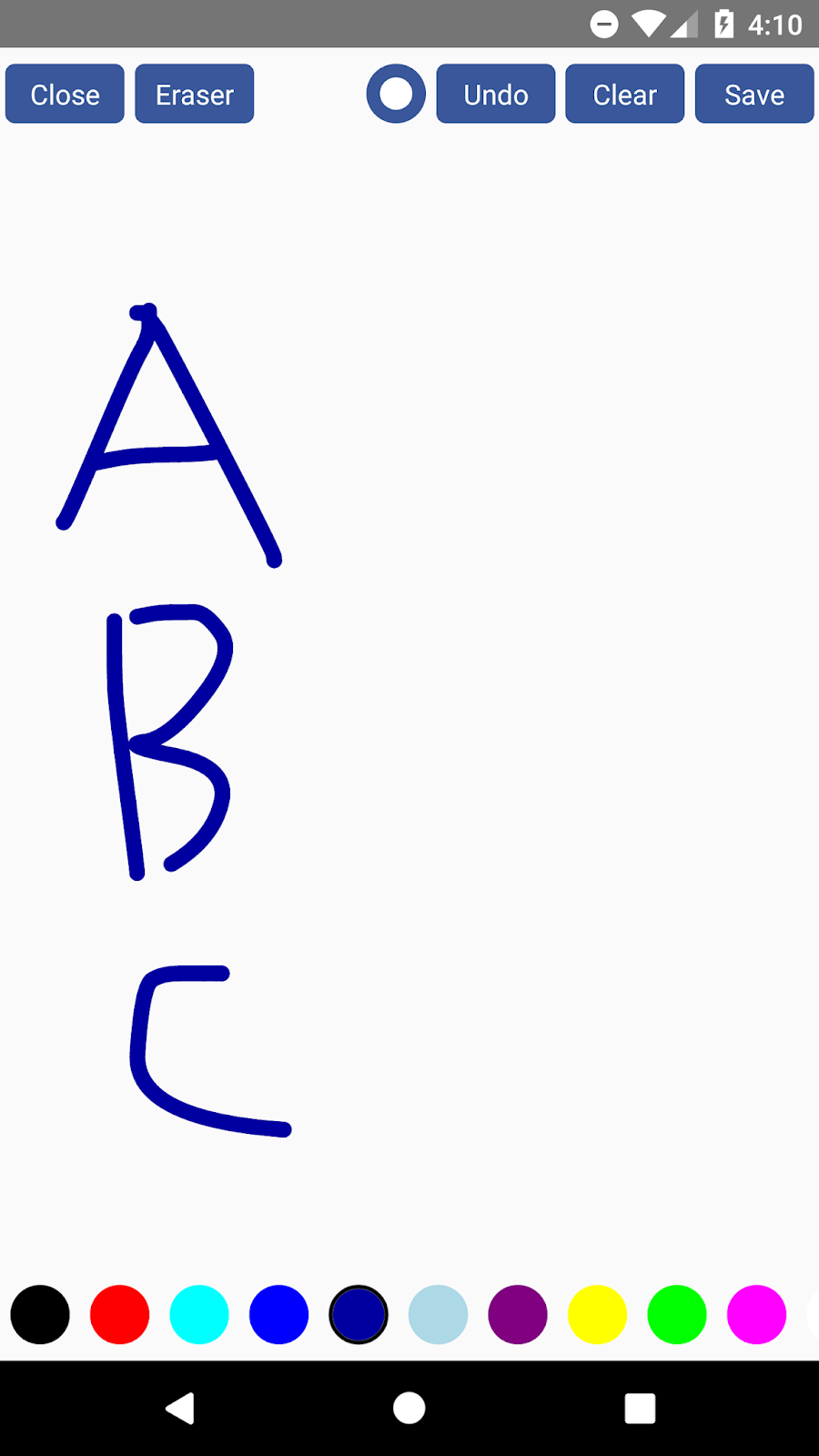 React Native Sketch Canvas Android Or Ios Example Skptricks