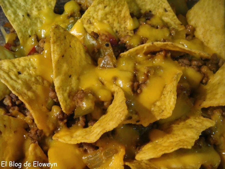 Nachos con carne. Receta fácil de cocina mexicana | Cocina