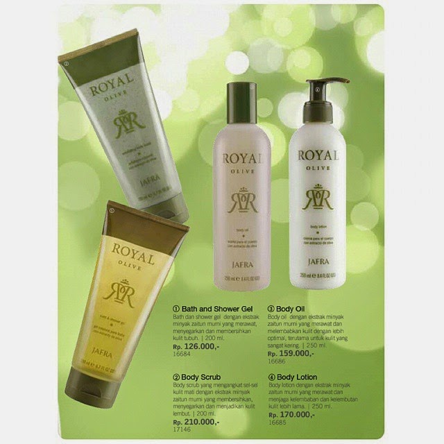 ROYAL OLIVE SET | Jafra Cosmetic Beauty for the Body, Mind and Soul