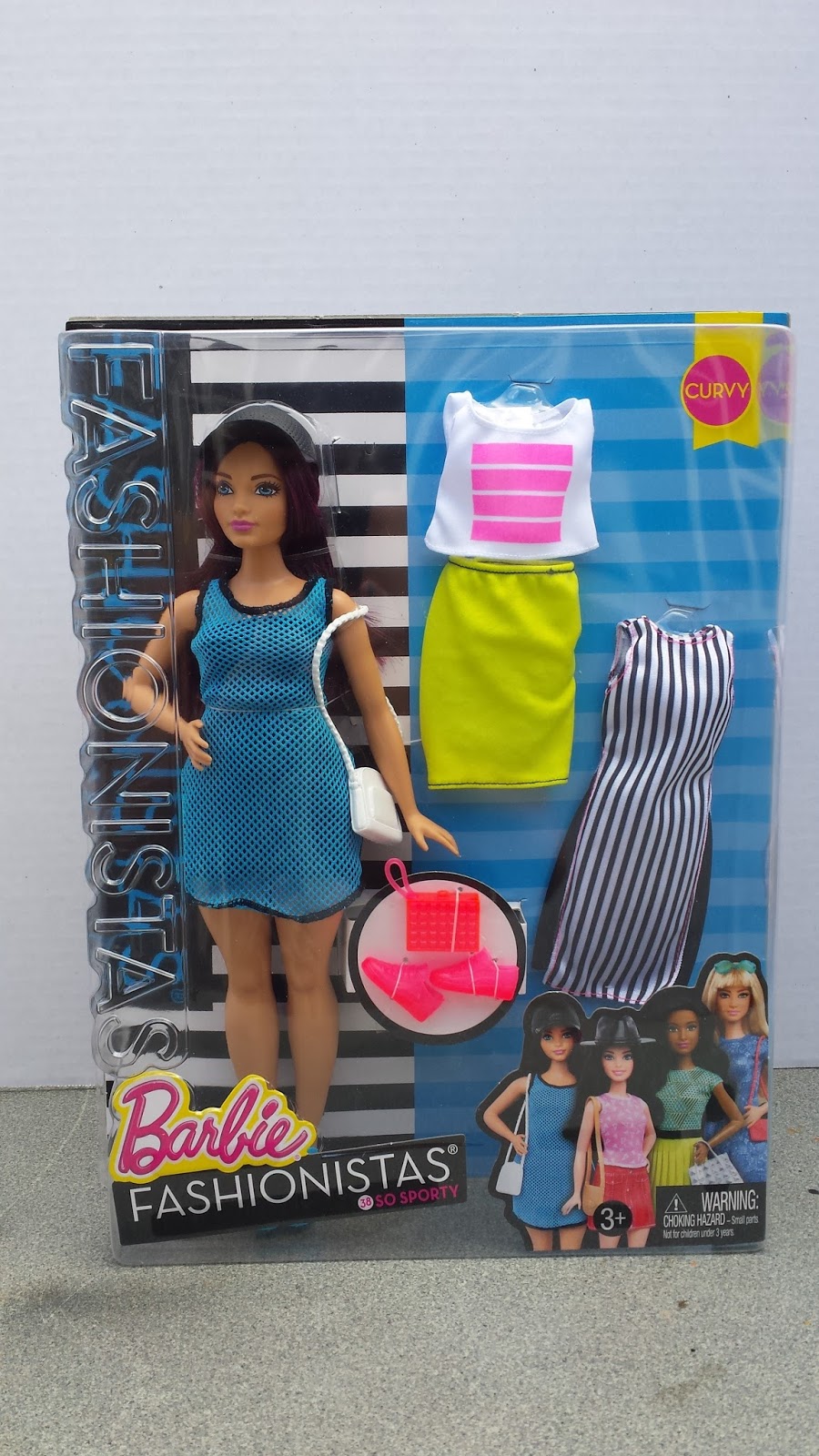 Jinglebat's Dolls: Curvy Barbie - Sporty