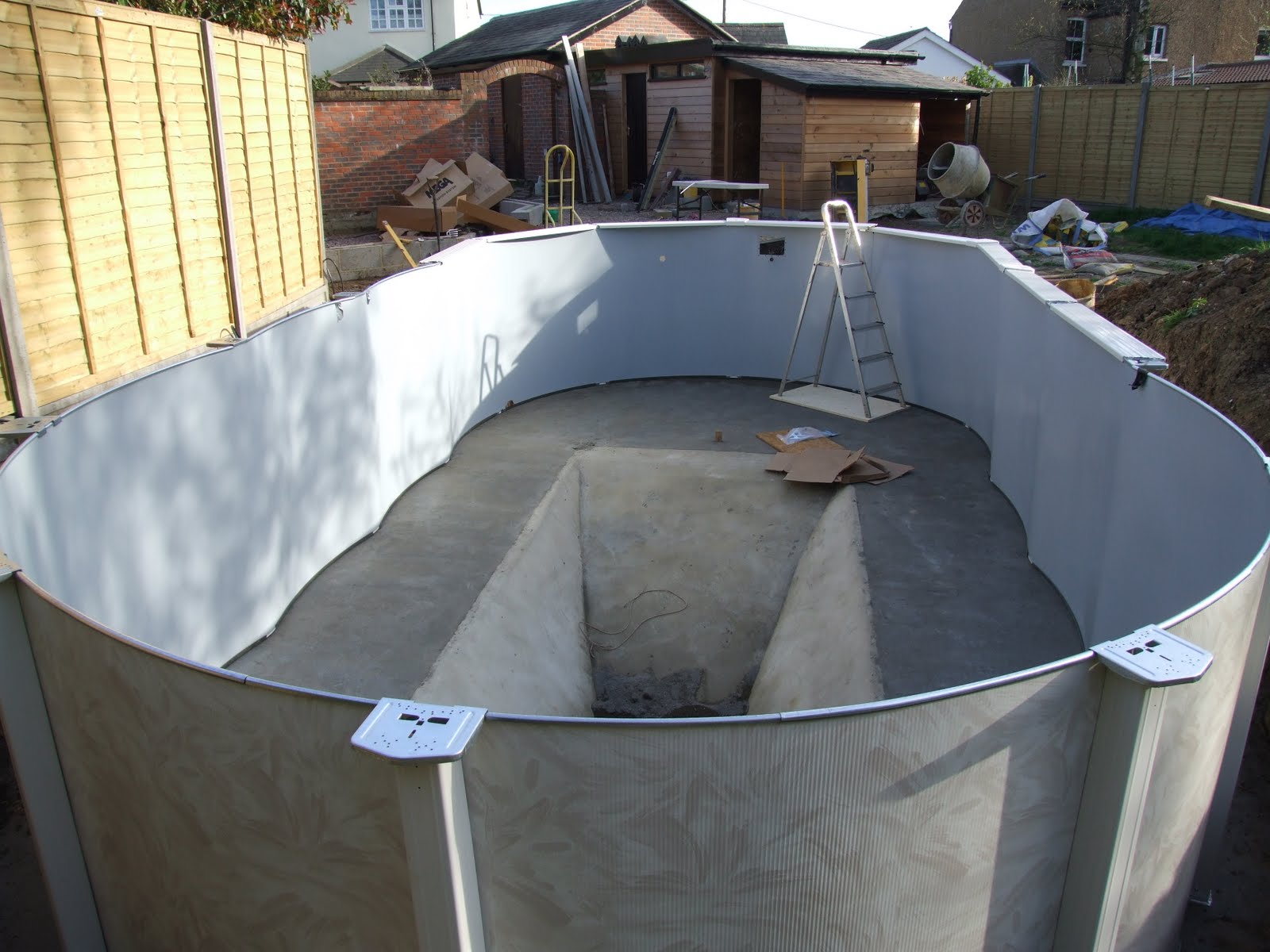 Doughboy pool install