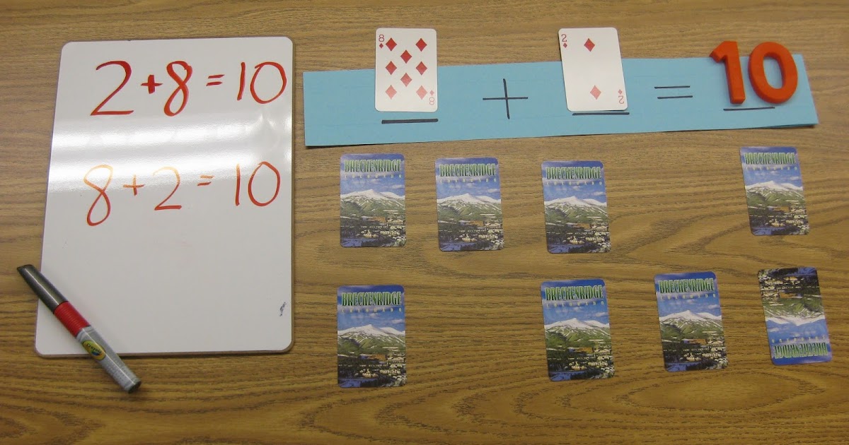 Addition Concentration Game ~ Anne Gardner's Educational Resources
