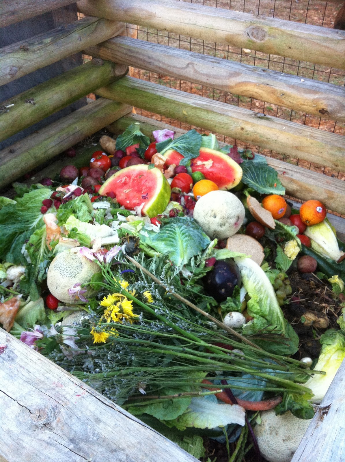 Red Clay Farm: Pre-Composting Worm Food