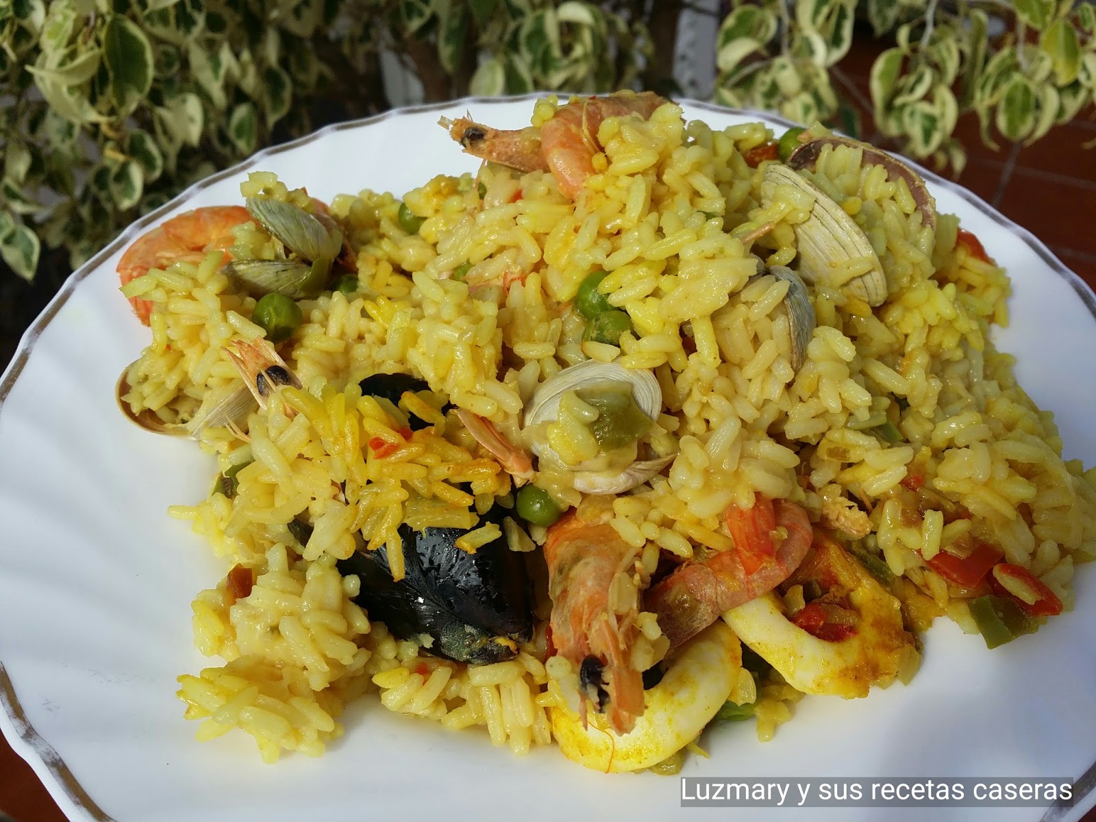Luzmary y sus recetas caseras: ARROZ CON MARISCO ( Gran Gourmet de ...