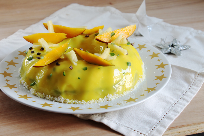 Filosofía de Sabor: Postre de Frutas Exoticas y un toque de Chocolate