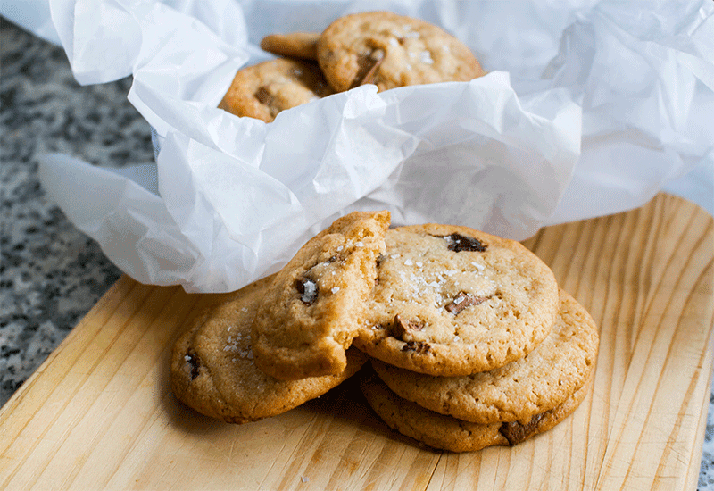 Receta: Cookies crujientes | Mi primera máquina de coser