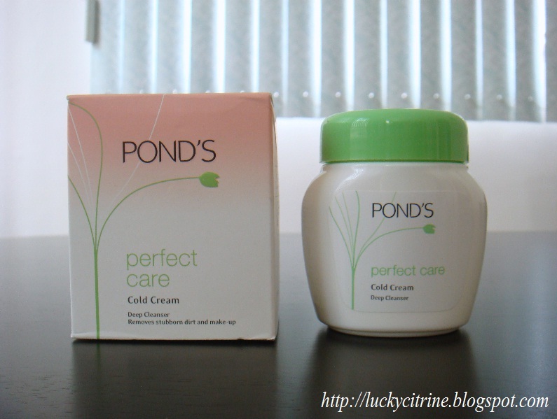 Lucky Citrine: Pond's Perfect Care Cold Cream