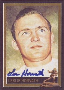 1944 Heisman Trophy Winner: Leslie Horvath - Smash Through to Victory ...