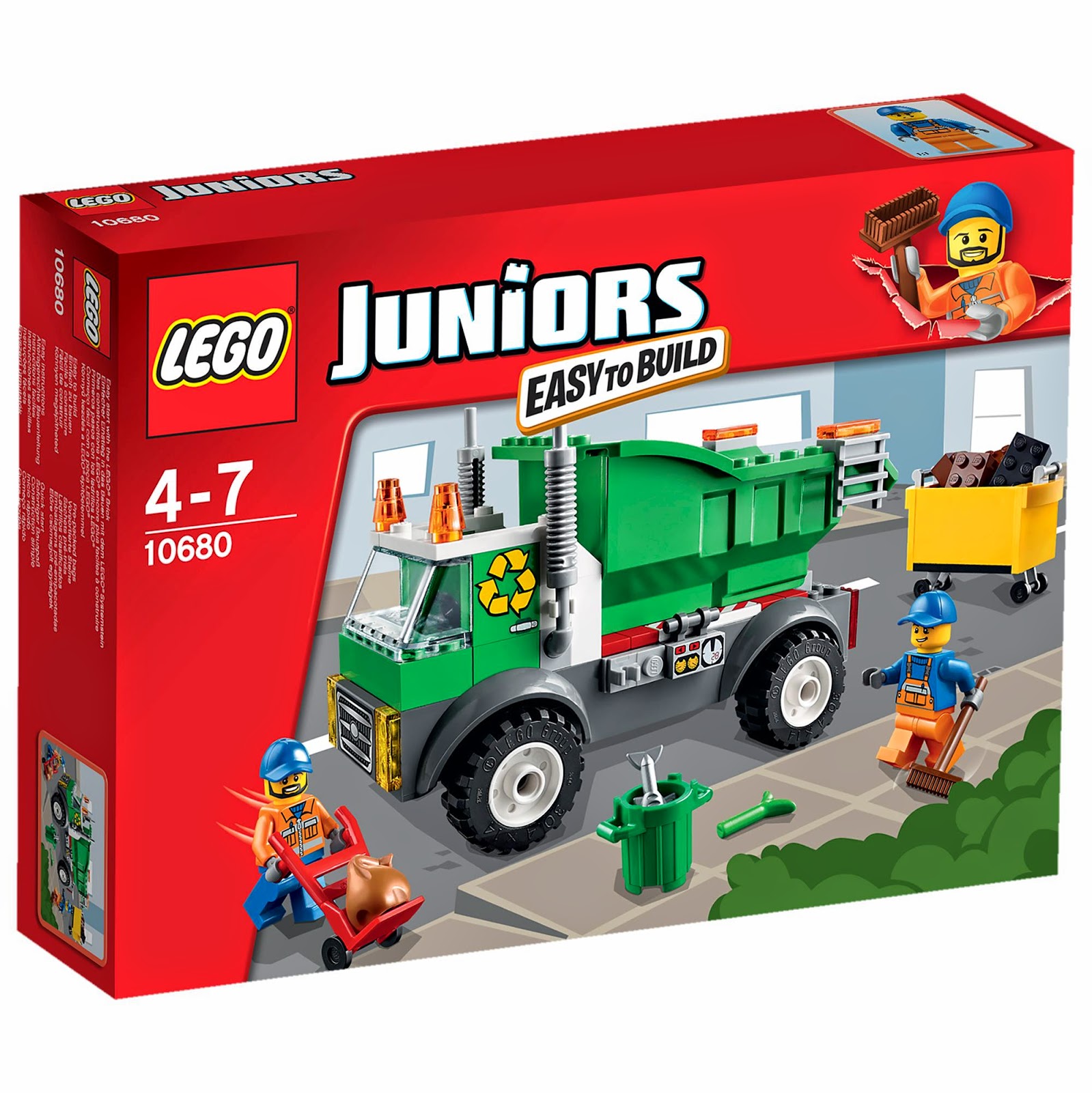 LEGO SET 2015: 2015 LEGO Set 10680 Garbage Truck