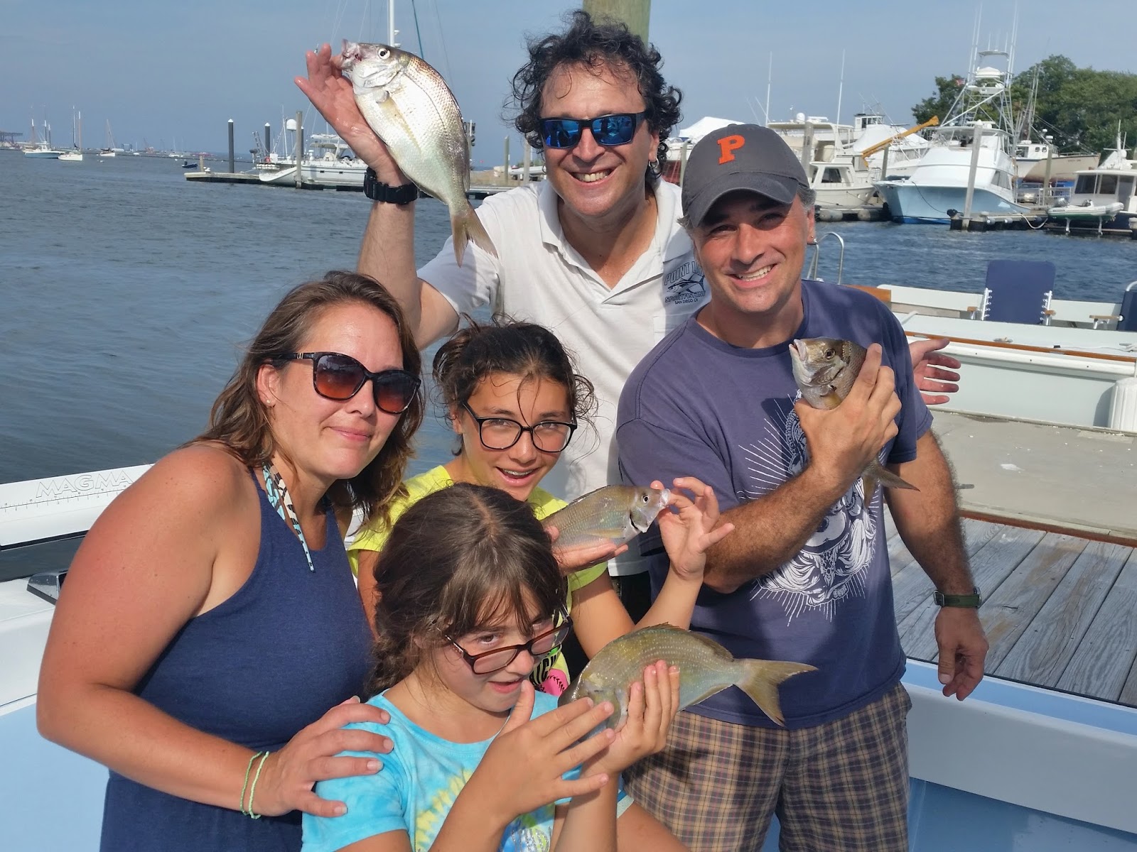 no fluke fishing: Bottom fishing is family fishing fun