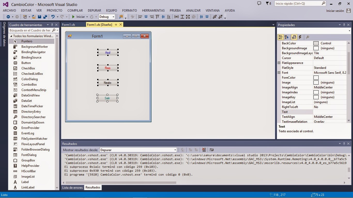 Fundamento de Programación: Visual Basic