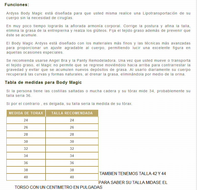 PRODUCTOS DE BELLEZA: ARDYSS