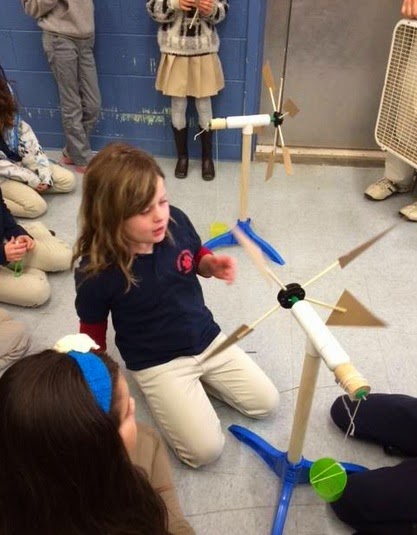 An Apple For The Teacher: Learning About Windmills - STEM fun!