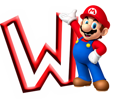 Blindada por Deus: Alfabeto decorativo Mario Bross PNG