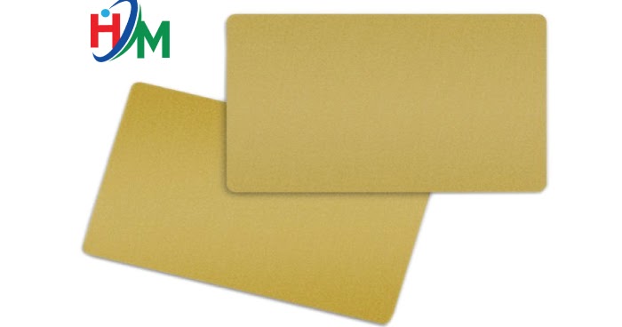 Hm-RFID Card: HM - PVC Gold Card