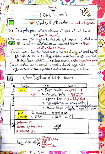 Virology Summary in 7 Pages