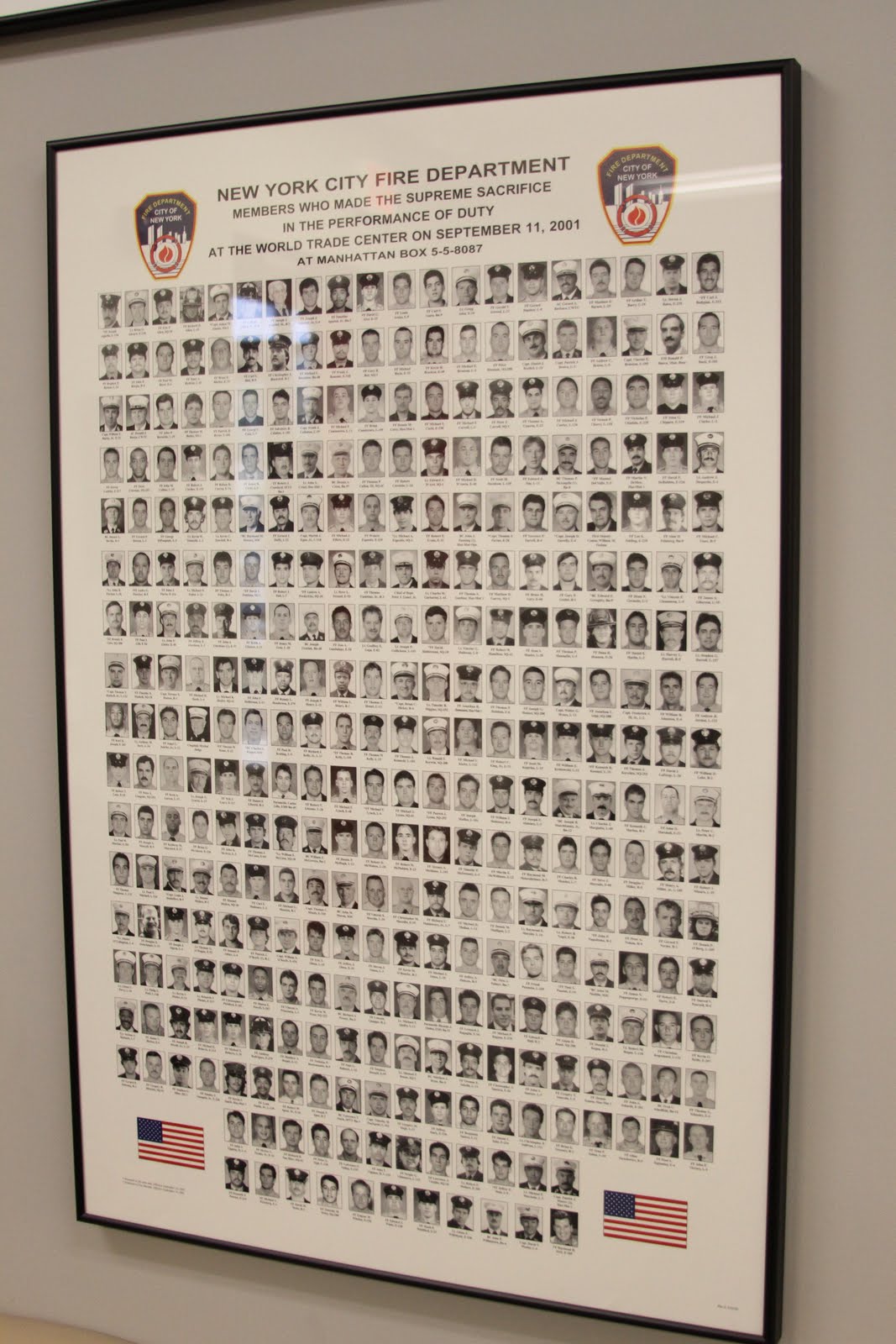 On Scene: On Scene: Our 9/11 Commemorative Wall