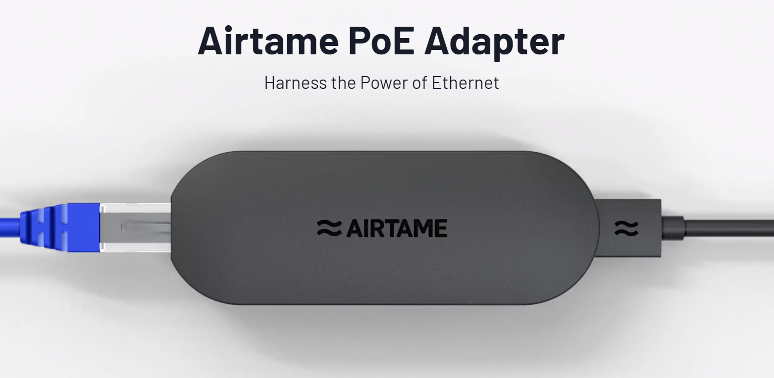 Technology teach: Airtame wireless streaming announces Power over ...