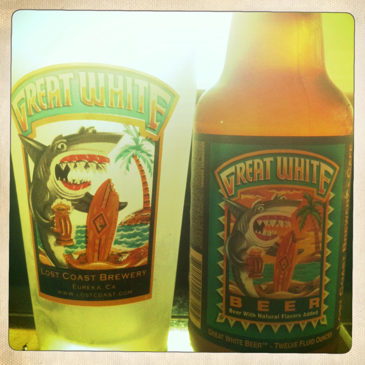 NorCal Beer Blog: Lost Coast Brewery Great White