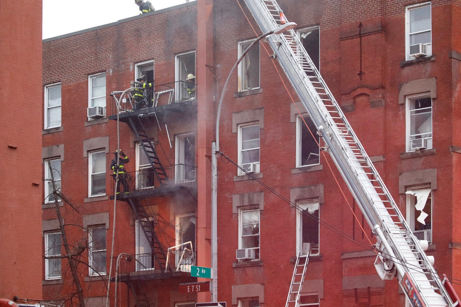 EV Grieve: Updating: FDNY battling 3-alarm fire on the southeast corner ...