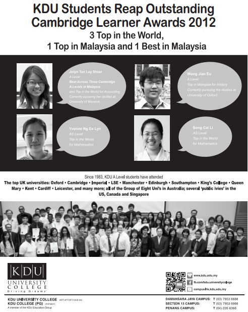 KDU Learners Cambridge Campaign ♥ | Chanwon.com | Travel & Beauty Blogger