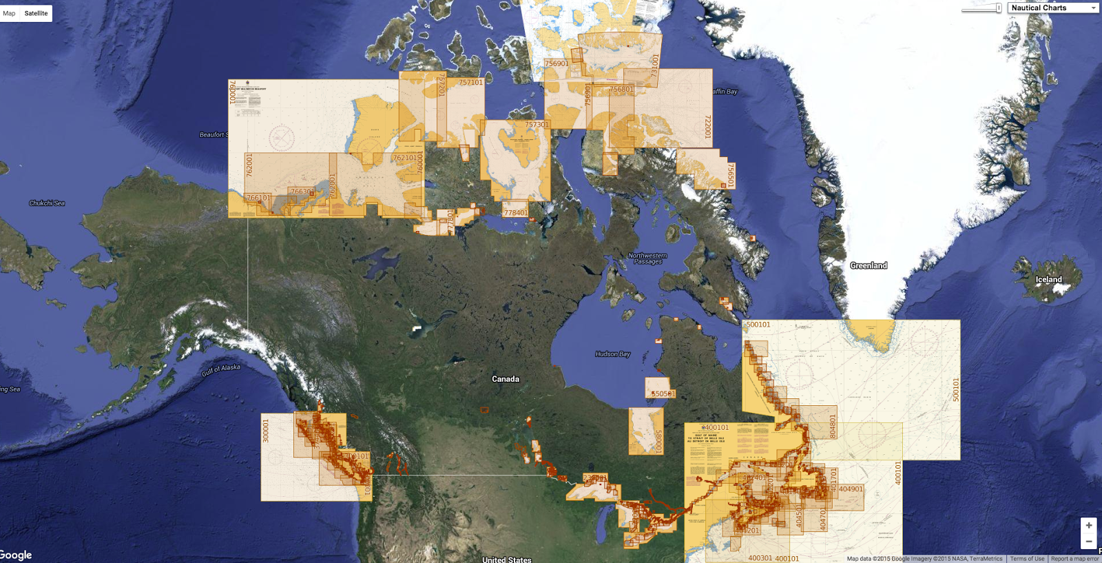 GeoGarage blog: Canada CHS update in the GeoGarage platform