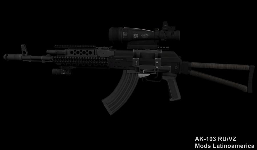 MODS ENTERAMENTE LATINOAMERICANOS: AK-103 VZ // RU