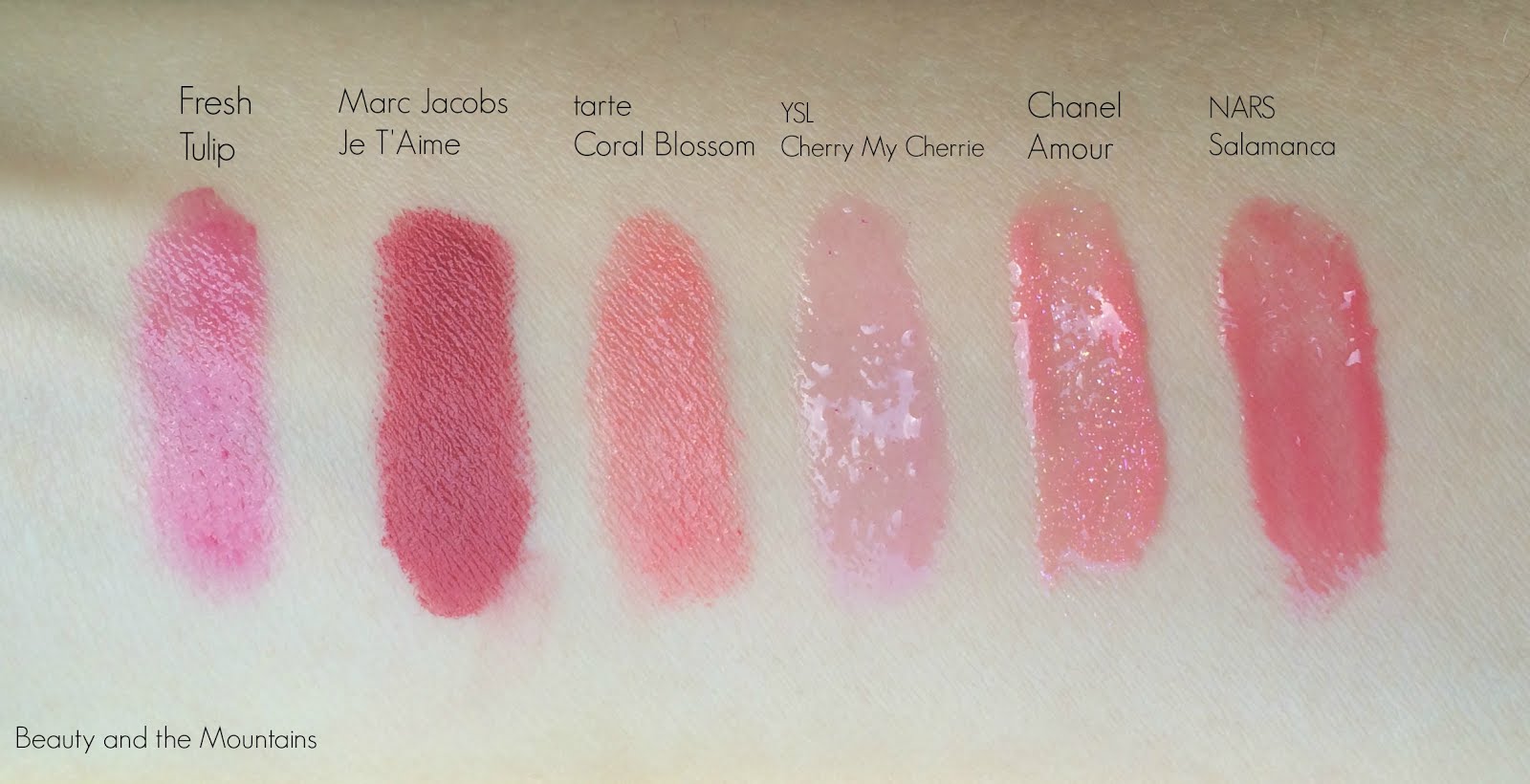 Beauty and the Mountains: Bright Summer Lip Looks